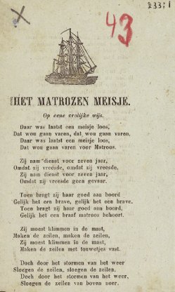 Dutch folk songs, with music, translated in English translation ...
